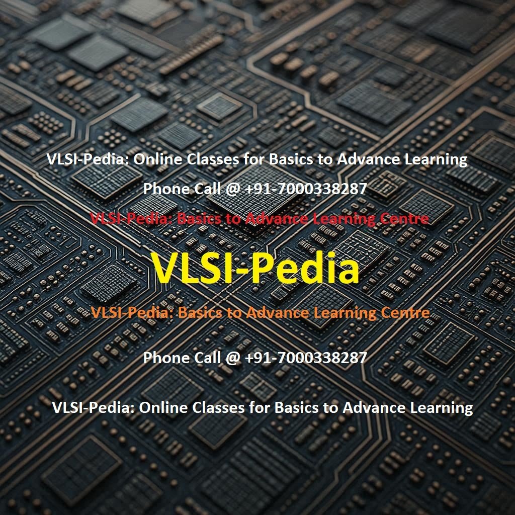 Online VLSI Certification Courses - VLSI Pedia Online VLSI Courses ...